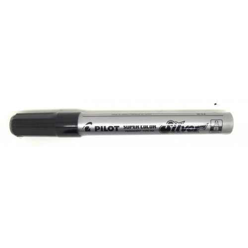 Super Colour Paint Marker Broad Silver